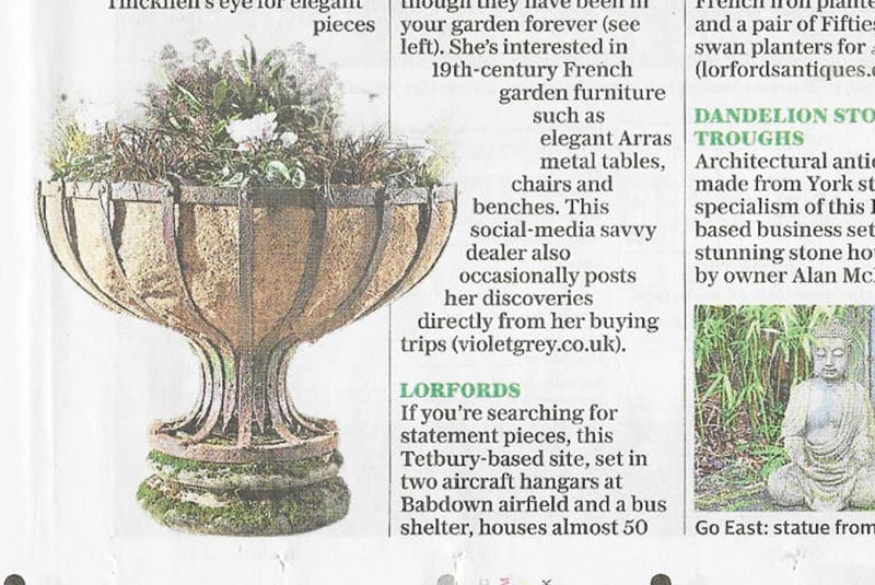 Featured in: Daily Telegraph | Violet Grey Decorative Antitques