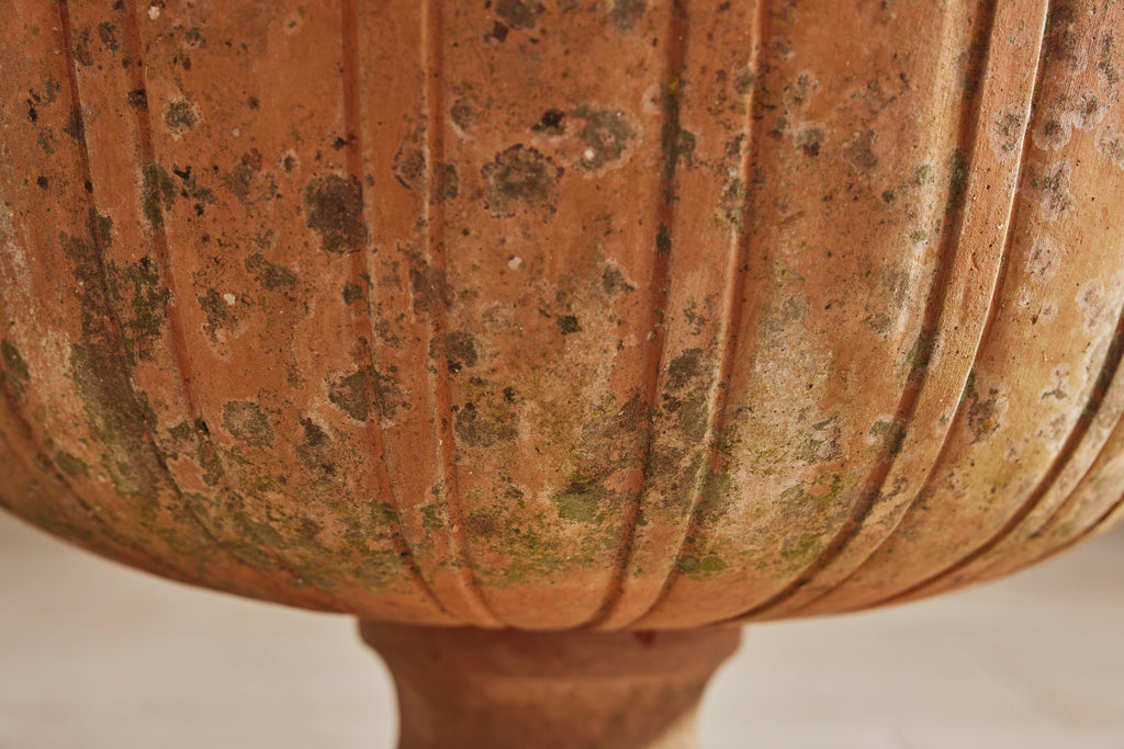 Large Italian Pedestal Planter | Garden Antiques | Violet Grey