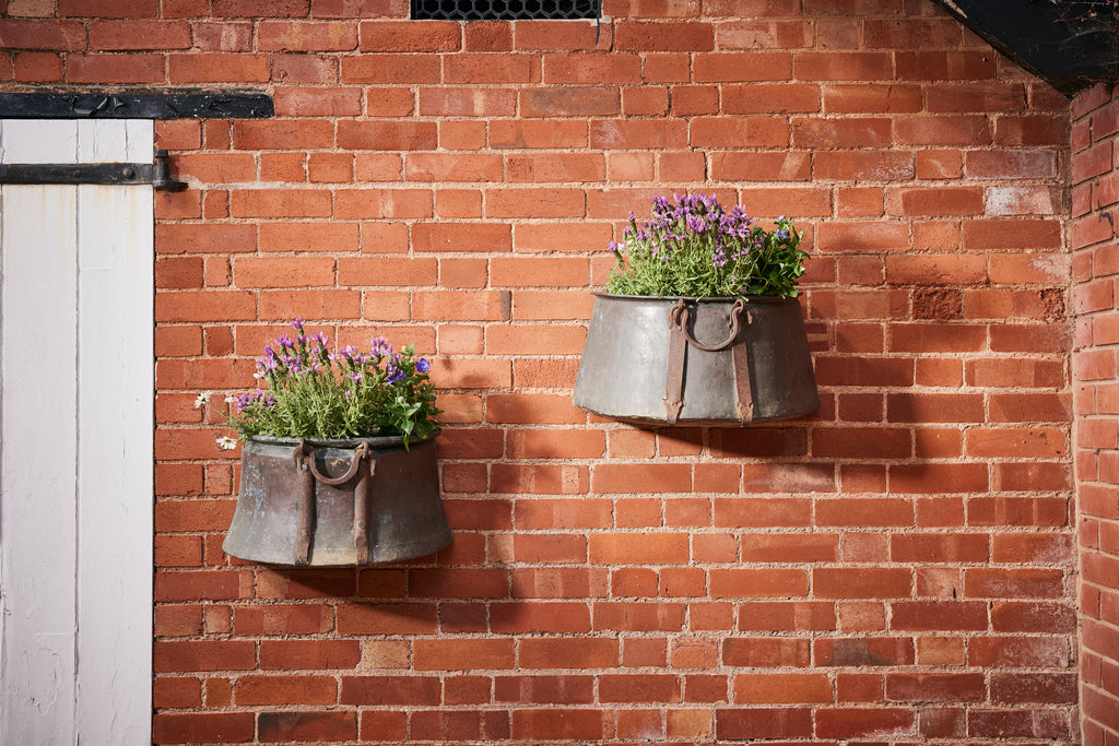 Copper Wall Planters | Garden Antiques | Violet Grey