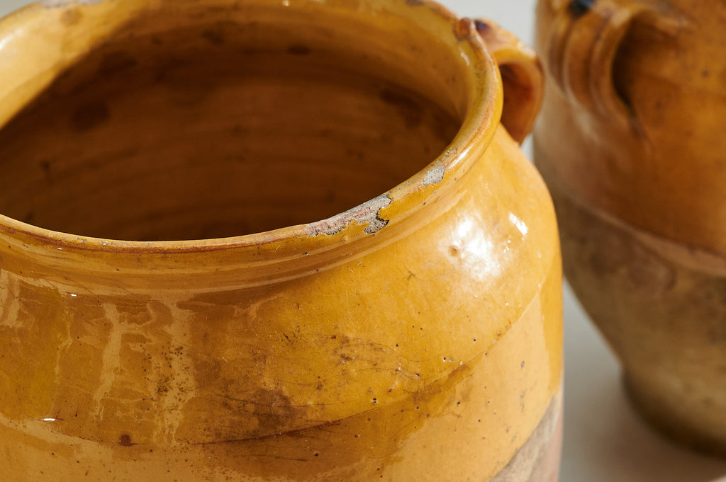 Trio of Confit Pots | Garden Antiques | Violet Grey