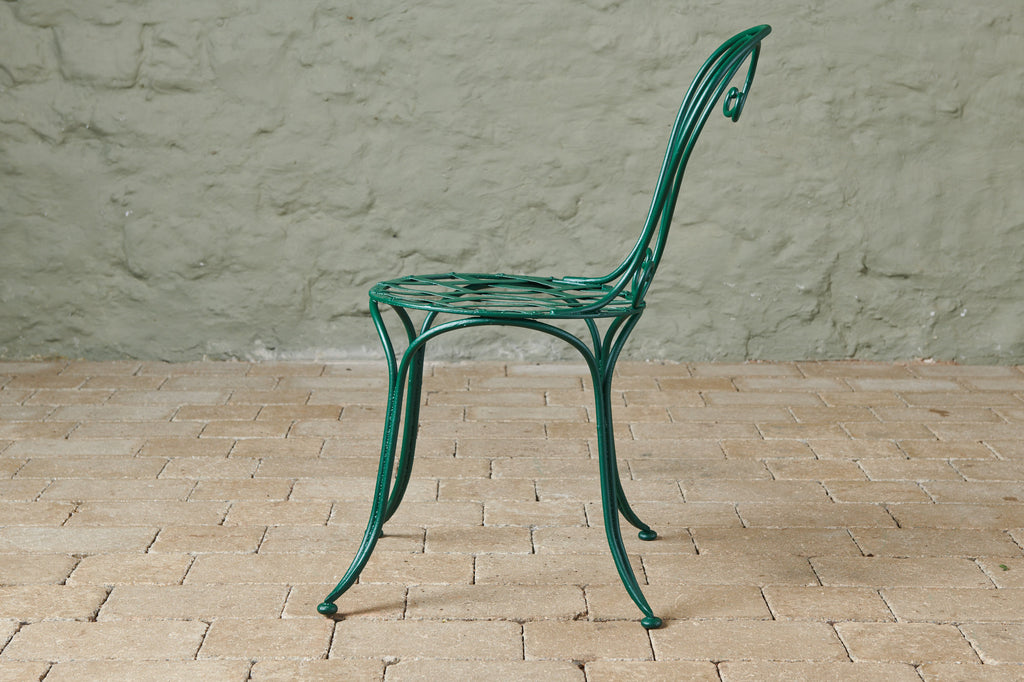 French Green Garden Set | Garden Antiques | Violet Grey